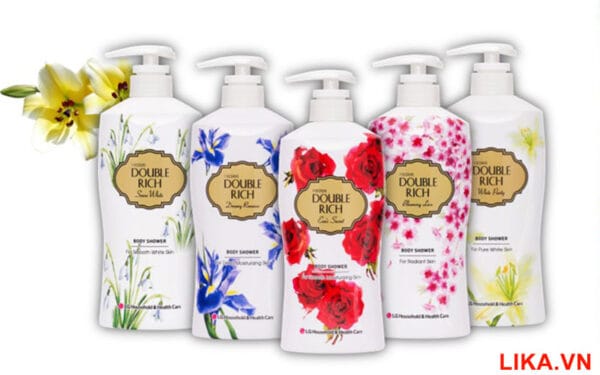 Sữa tắm Double Rich có mấy loại? cập nhật 2026
